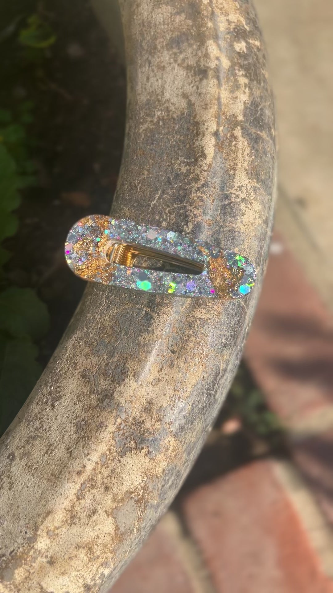 Mixed Metals - Gold & Silver - Hair Clip – Lolo Unicorn Designs